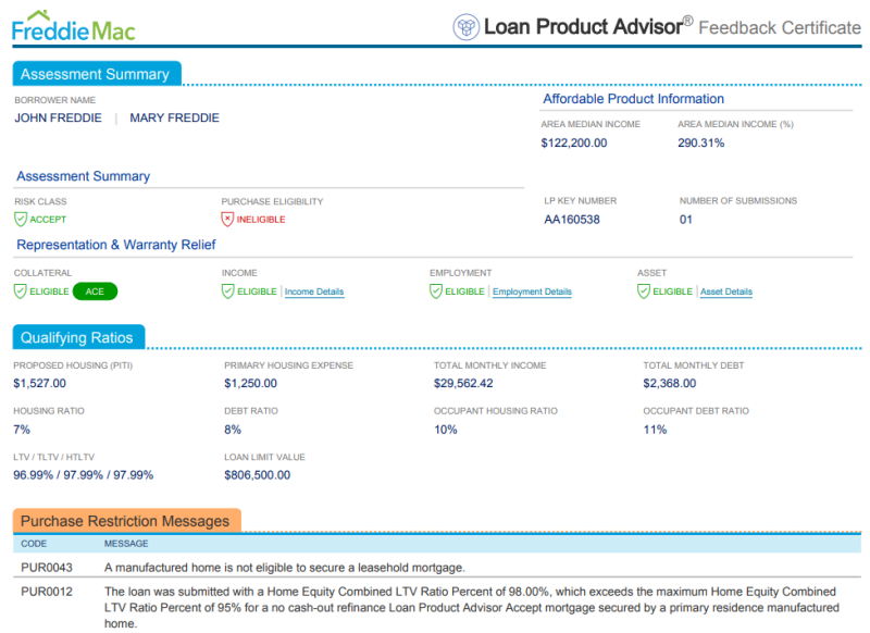 A First Look at Loan Product Advisor® Specification v6.0 - Freddie Mac Single-Family